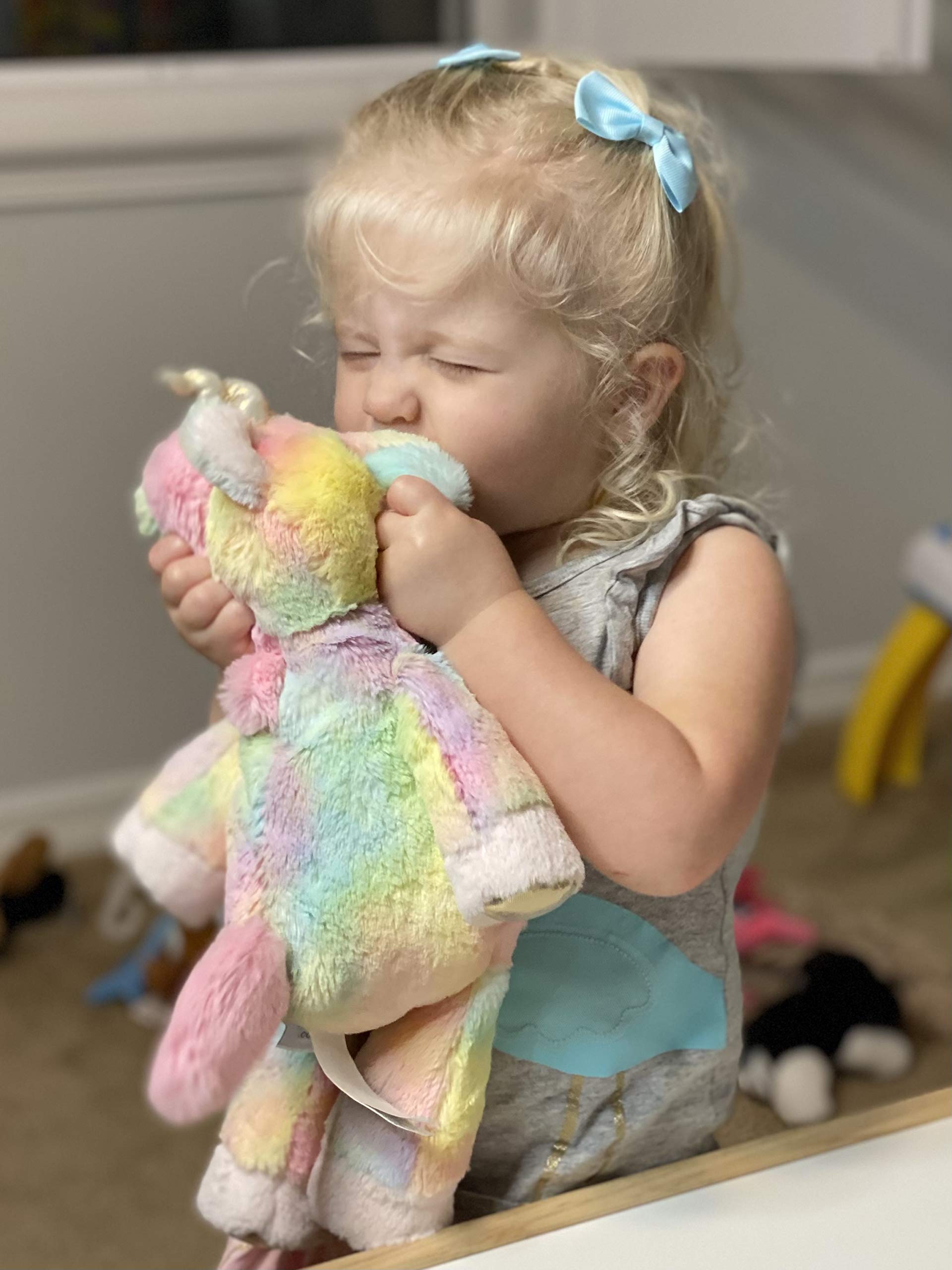 Mary Meyer Marshmallow Zoo Stuffed Animal Soft Toy, 13-Inches, Fro-Yo Unicorn