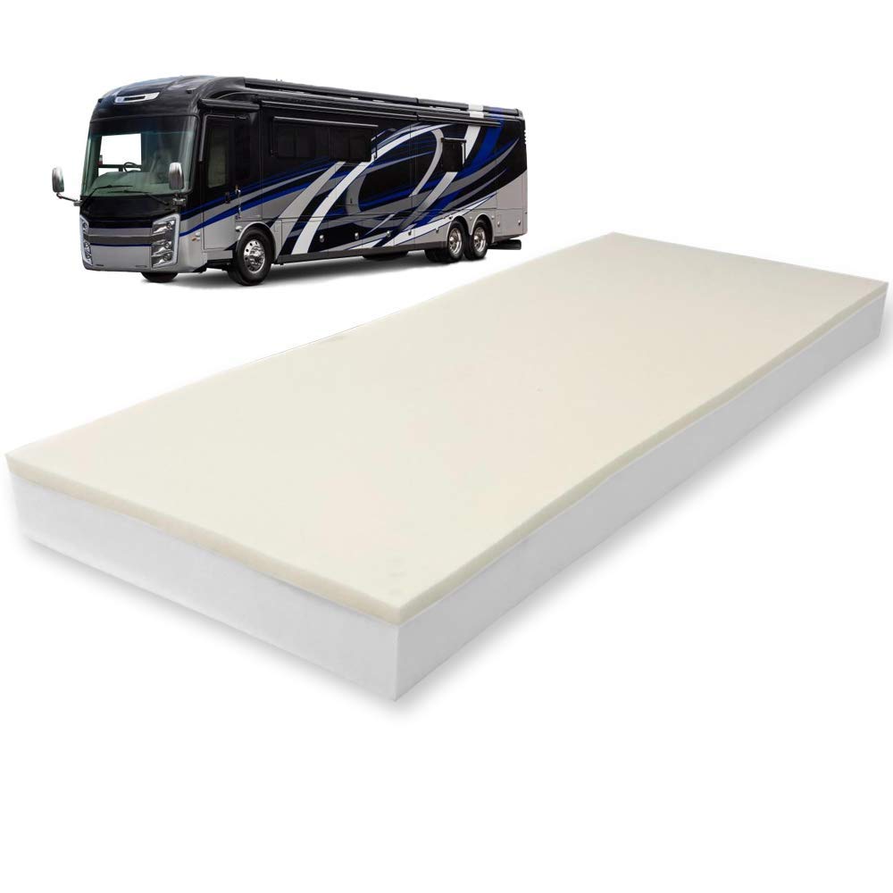 Foamma 7â x 24â x 78â Truck, Camper, RV Memory Foam Bunk Mattress Replacement, Made in USA, Comfortable, Travel Trailer, CertiPUR-US Certified, Cover Not Included