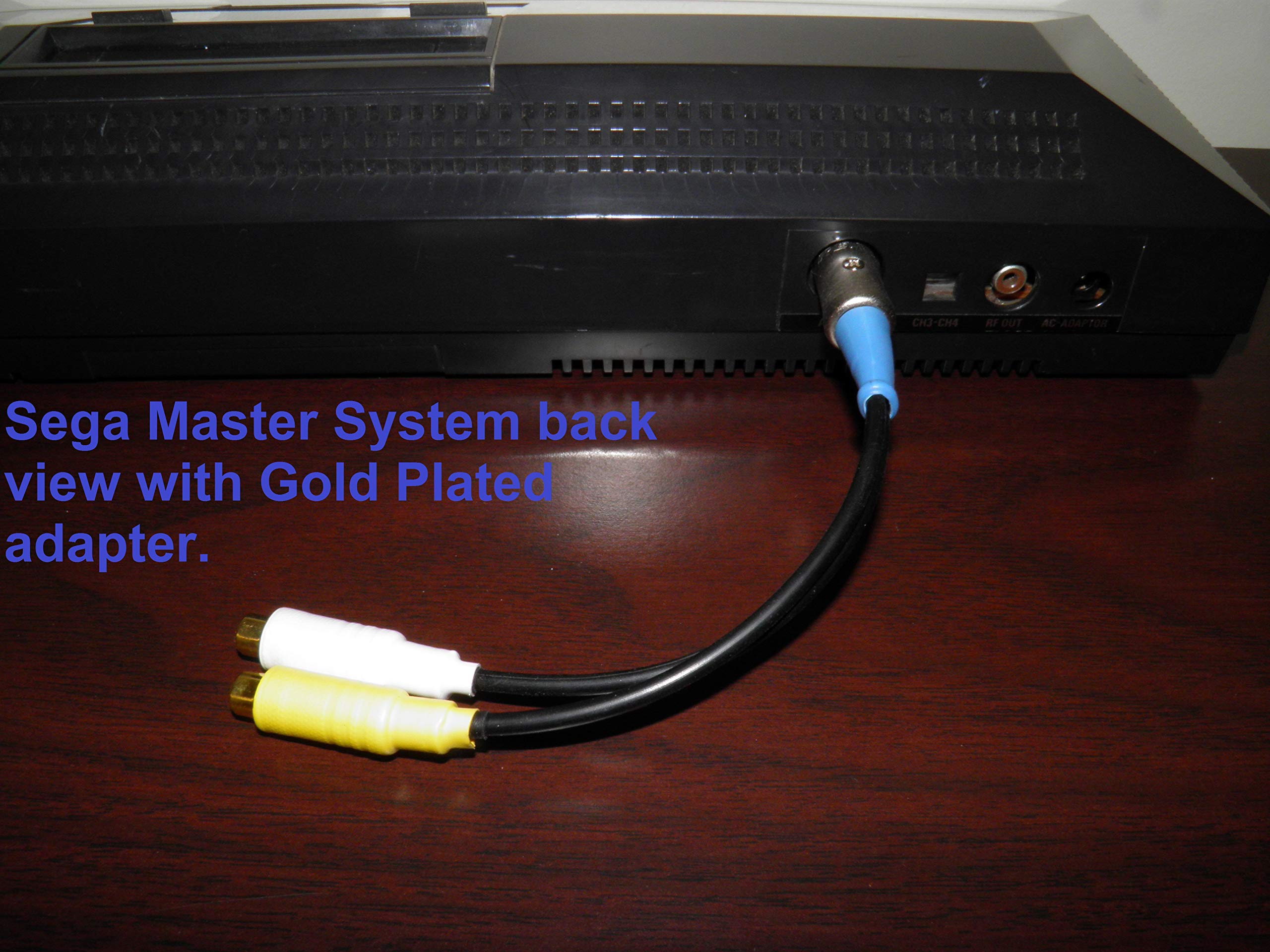Ultimate Gold Plated Video/Audio for The Sega Master System and The Genesis one (10 Feet)