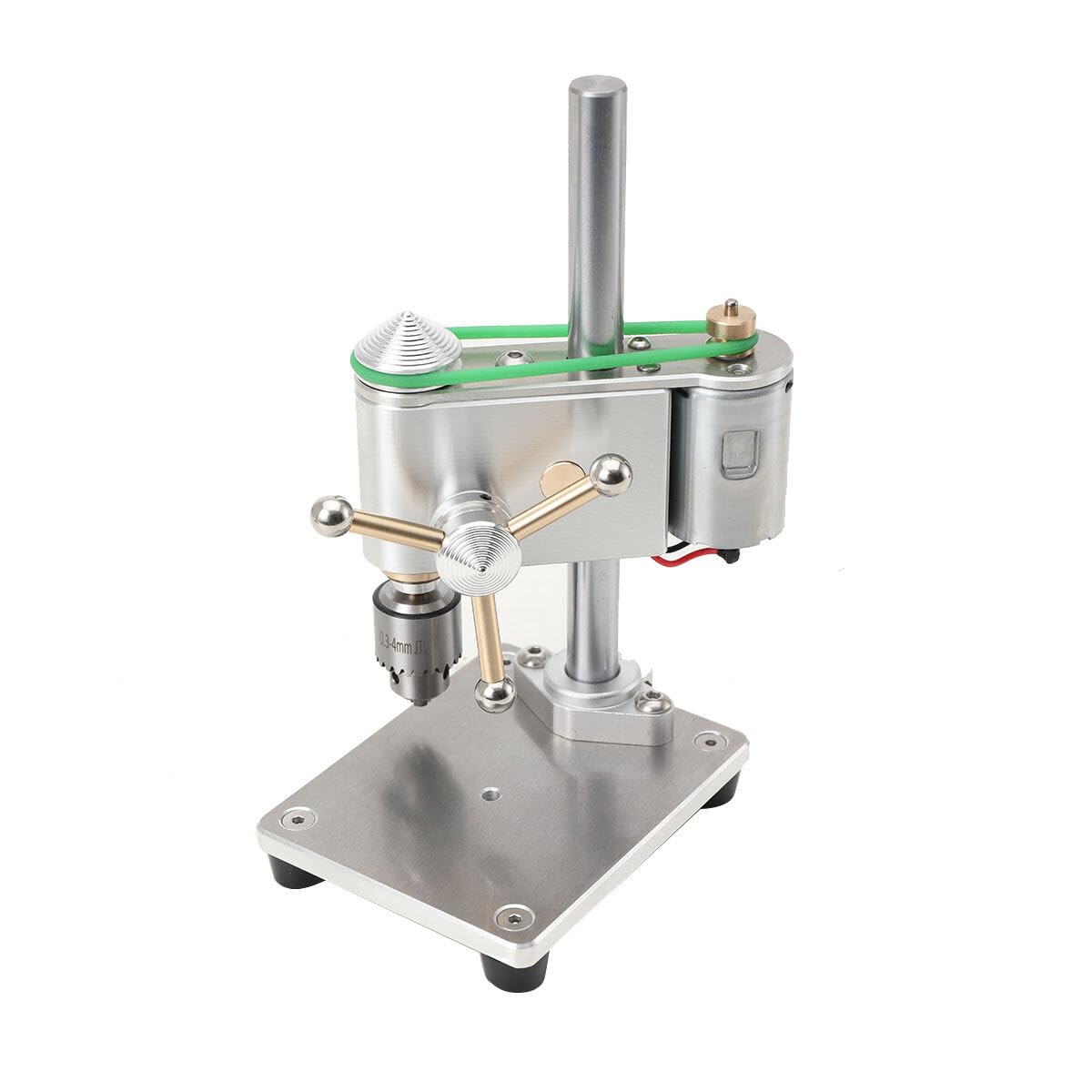 COYWEH Mini Bench Drill Micro Bench Drill Mini Drilling Machine for DIY Furniture With Speed Adjustable Power Adapter (0.3-4MM)