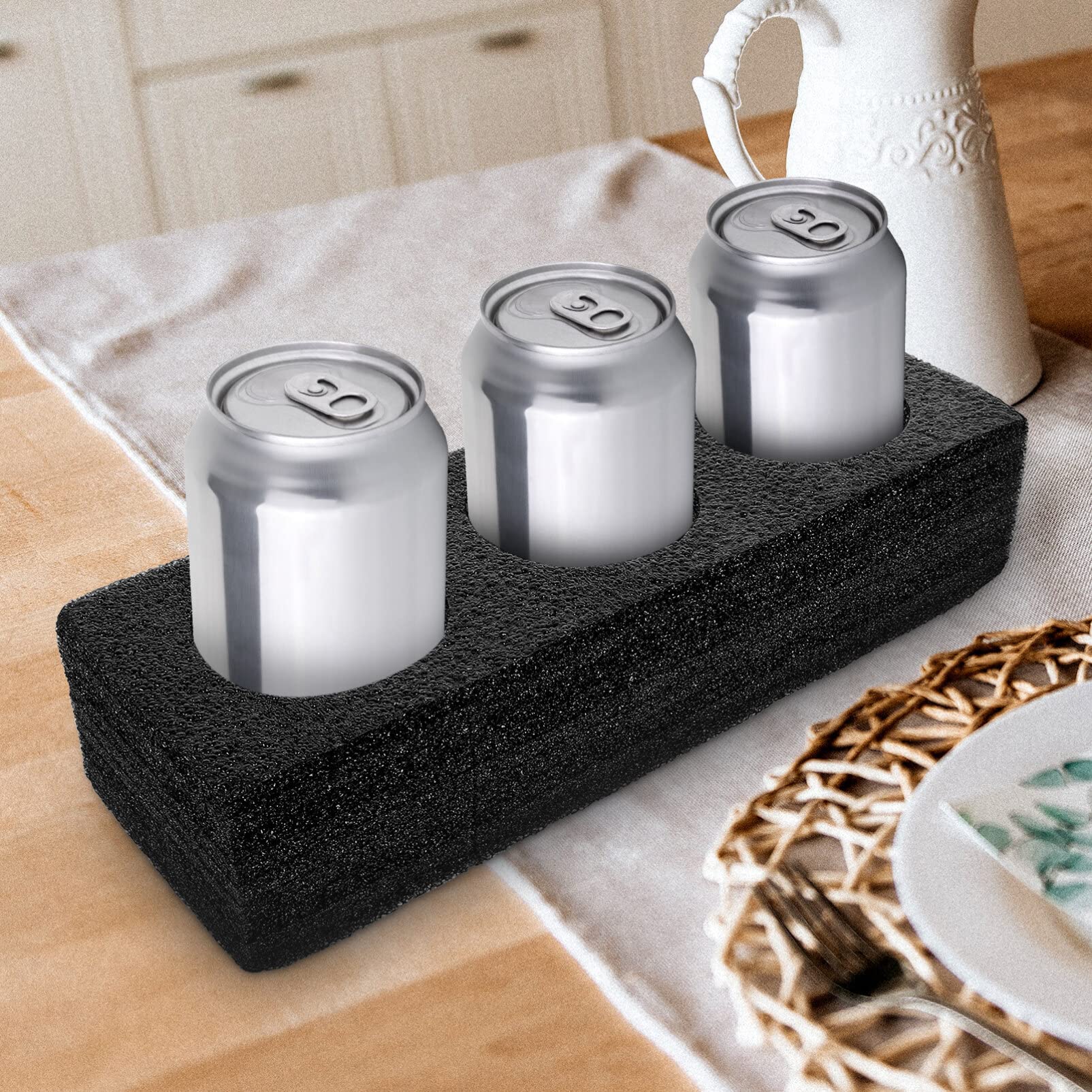 Cabilock Milk Tea Cup Holder Compostable Cup Holder Portable Coffee Cup Food Tray Pearl Wool Coffee Tray Disposable Trays Cup Carrier Foam Pearl Cotton Bottle Rack Takeaway Box re-usable