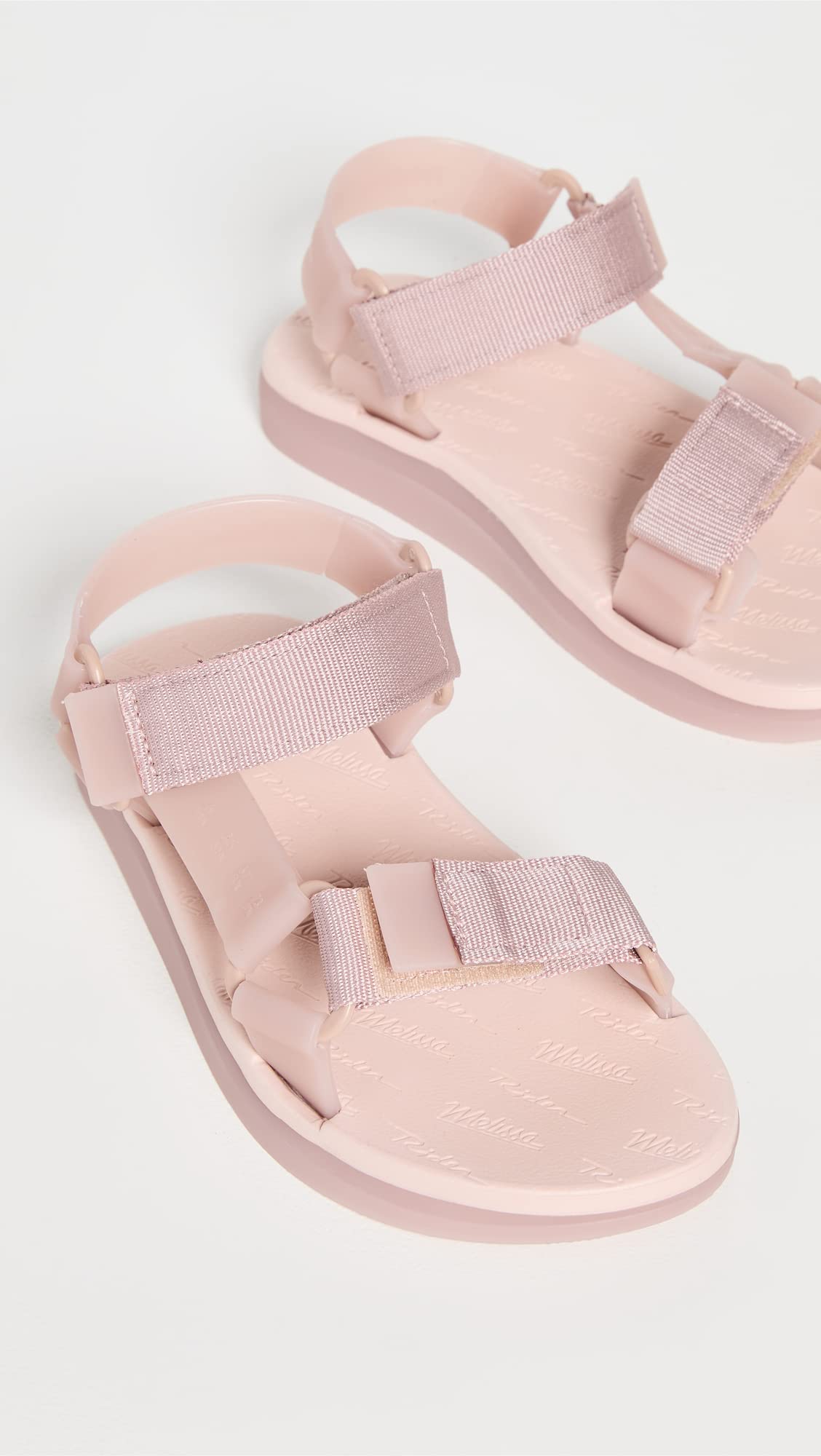 Melissa Women's Rider Sandals, Pink, 5 Medium US