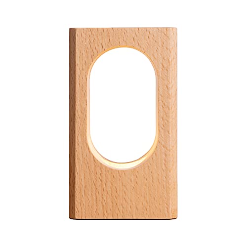 LONRISWAY LED Wood Desk Lamp, Bedroom Bedside Night Light, Dimmable Led Lighting, Creative Home Decor Table lamp, Unique House warmging Gift