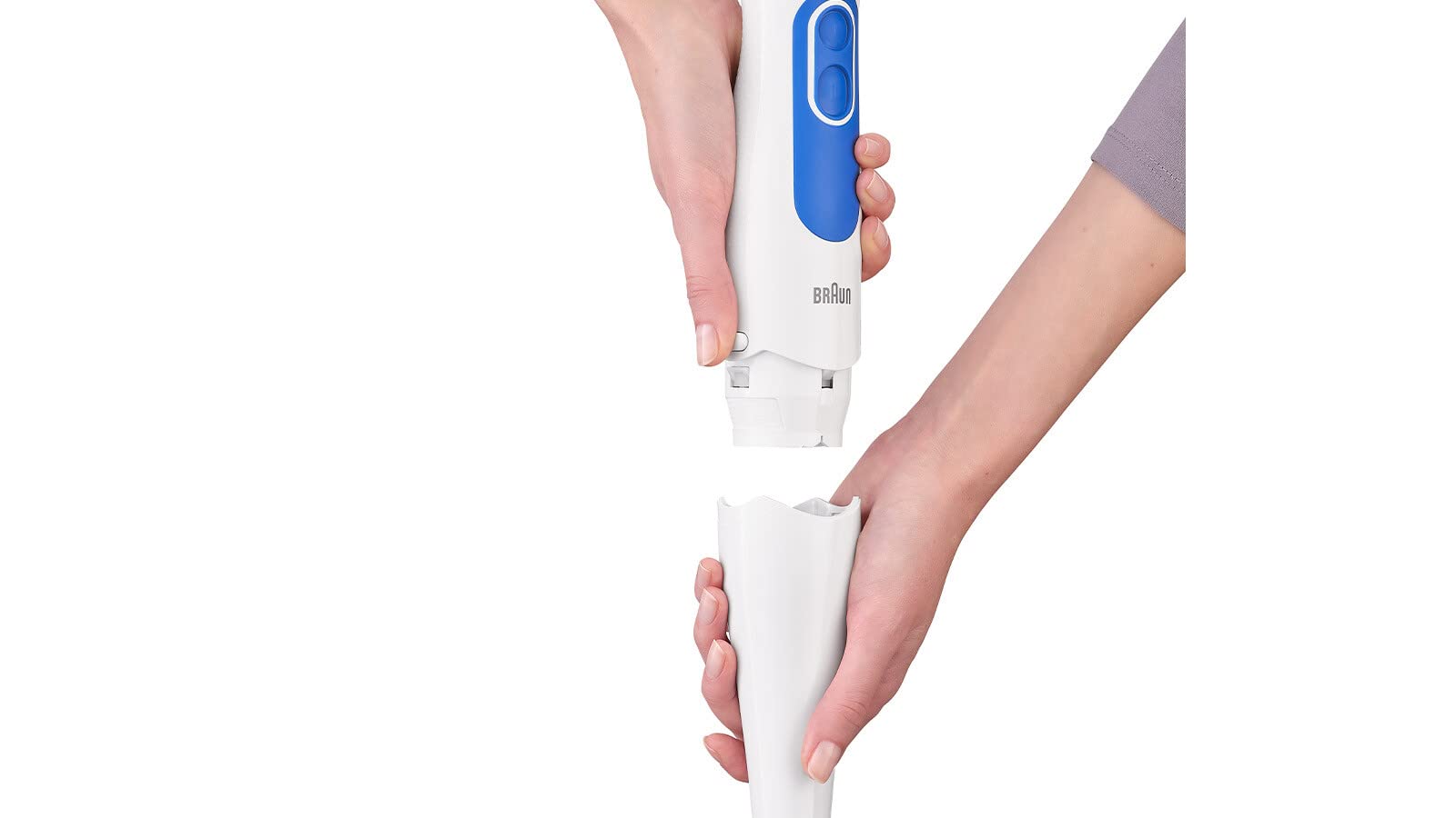Braun MQ3000WH Multiquick 3 700-watt Hand Blender, 220-volt (European cord)