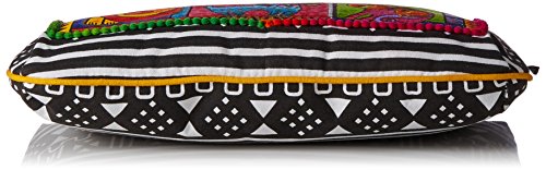 Laurel Burch Medium Crossbody Zipper Top 15"X10"-Dog Tails Patchwork