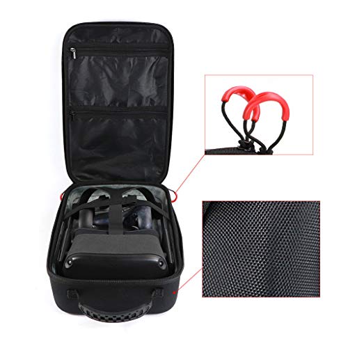 Itlovely Portable Hard EVA Storage Shoulder Bag Travel Carrying Case for Oculus Quest Virtual Reality Gaming Headset System and Accessories