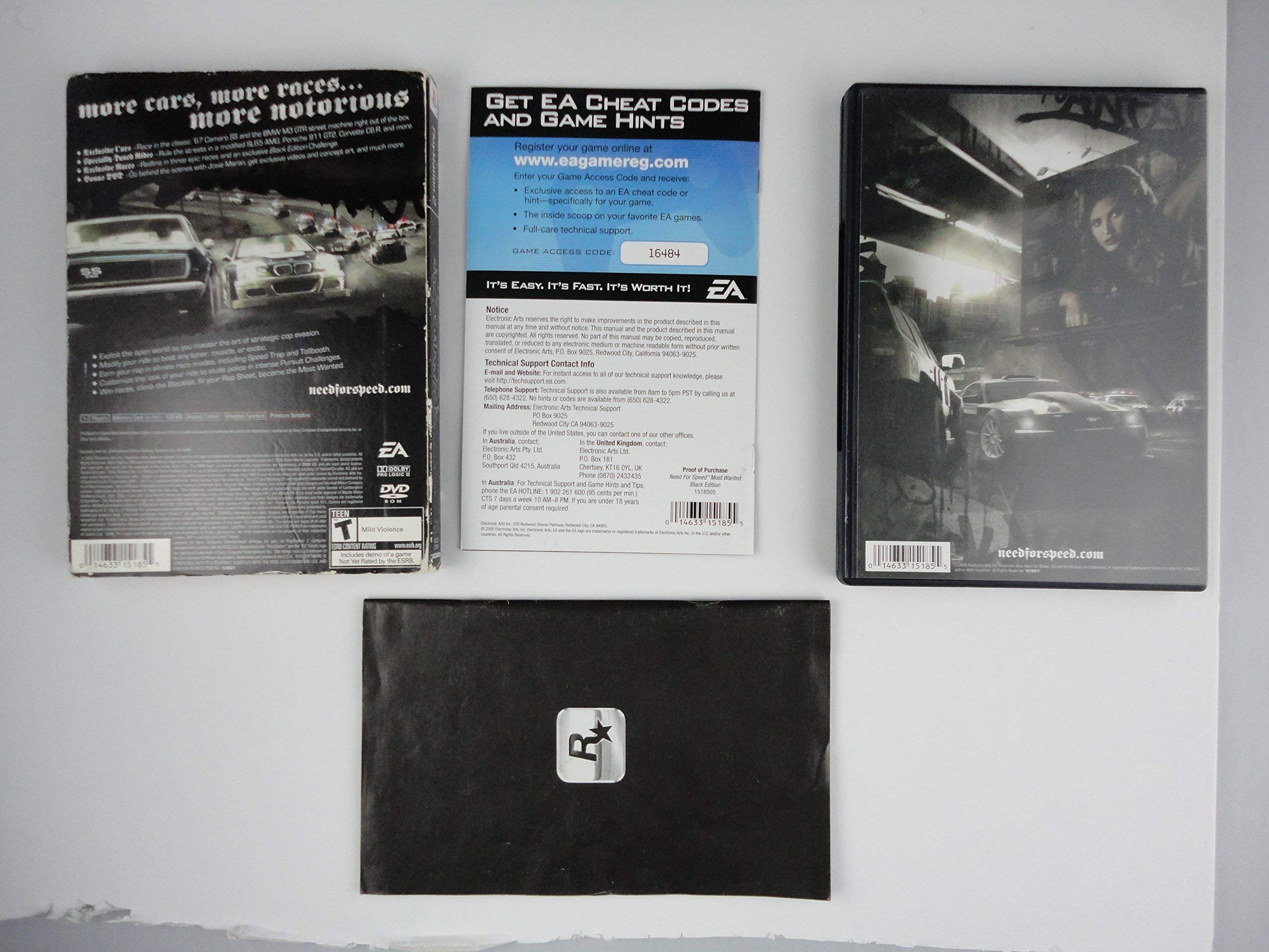 Need for Speed: Most Wanted Black Edition (Renewed)