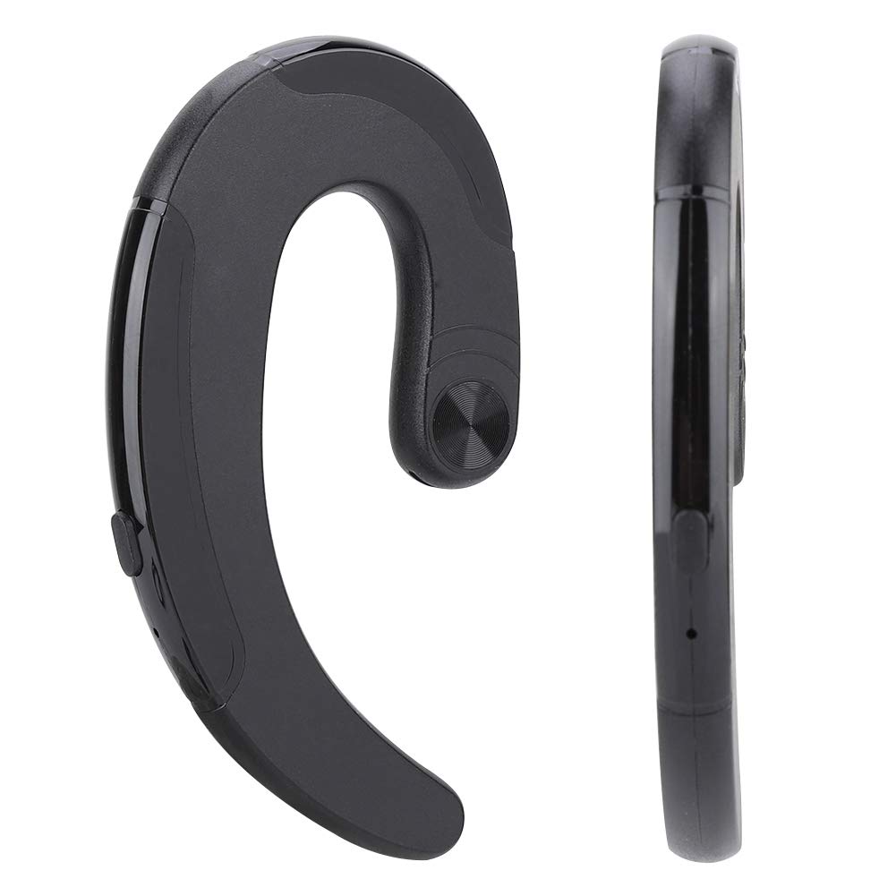 Bone Conduction Headset,Tangxi HBQ Q25B Bluetooth V4.2&EDR Headphone Mini Waterproof Sport Earphone with Micro compatible with V4.0, V3.0, V2.1, V1.1(Black)