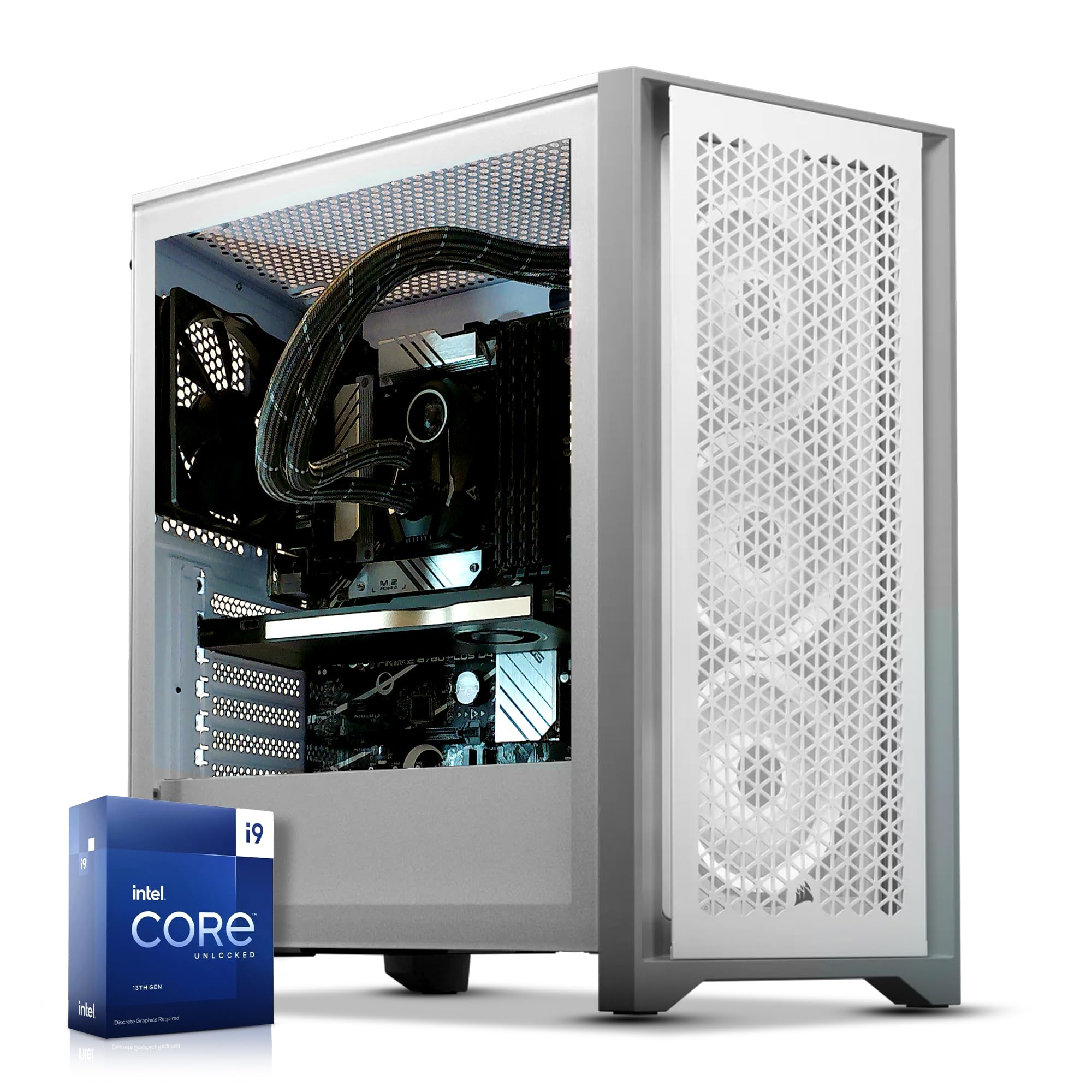 CPU Solutions Express Video Editing PC, CEV-8937-4K 8K HD Video Editing Workstation - Intel i9-14900KF, 6.0GHz 24-Core, 64GB DDR5, 2TB NVMe 4.0 SSD, Quadro RTX A4500, Windows 11 Pro Computer Tower
