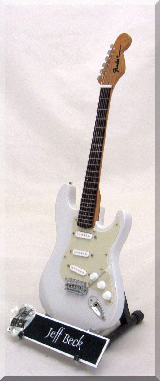 JEFF BECK Miniature Guitar with Guitar Pick