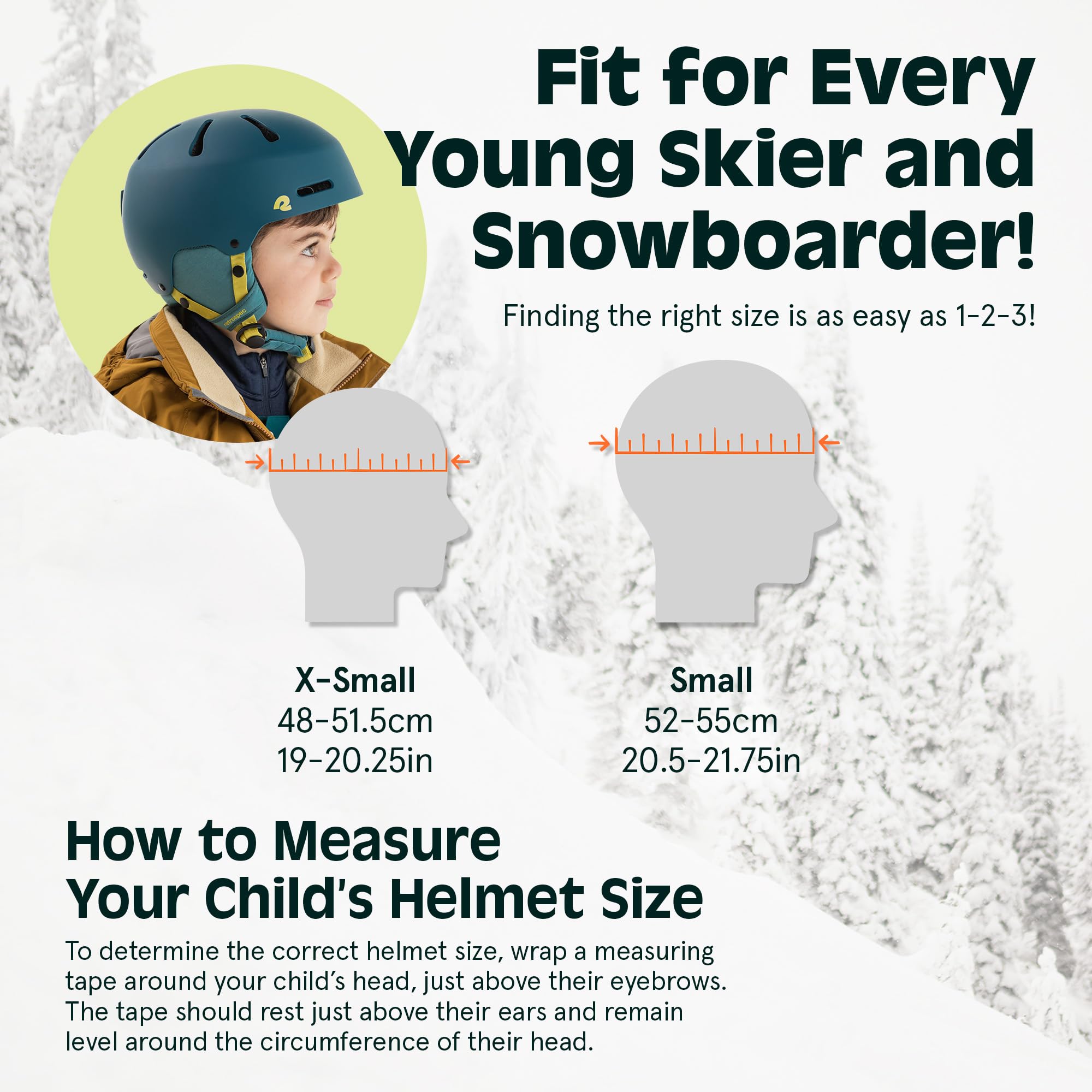 Retrospec Comstock Youth Ski & Snowboard Helmet for Kids - Durable ABS Shell, Protective EPS Foam & Cooling Vents - Adjustable Fit for Boys & Girls - Matte White, 48-51cm X-Small