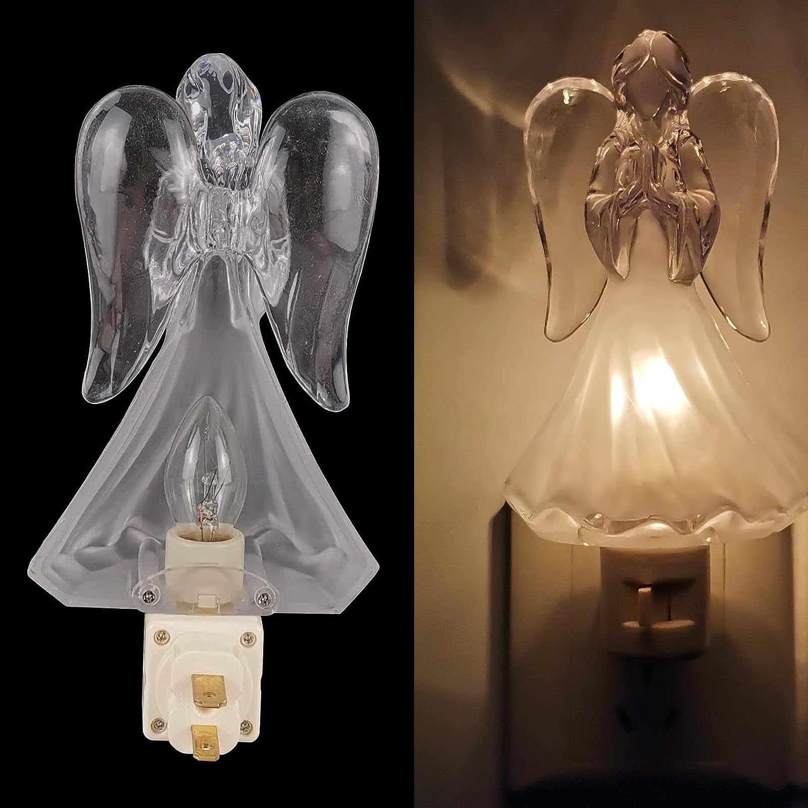 C7 Night Light Bulb 4 Watt,E12 Candelabra Base, 15 Lumens,Incandescent Light Bulb, Clear, Soft White - 12 Pack