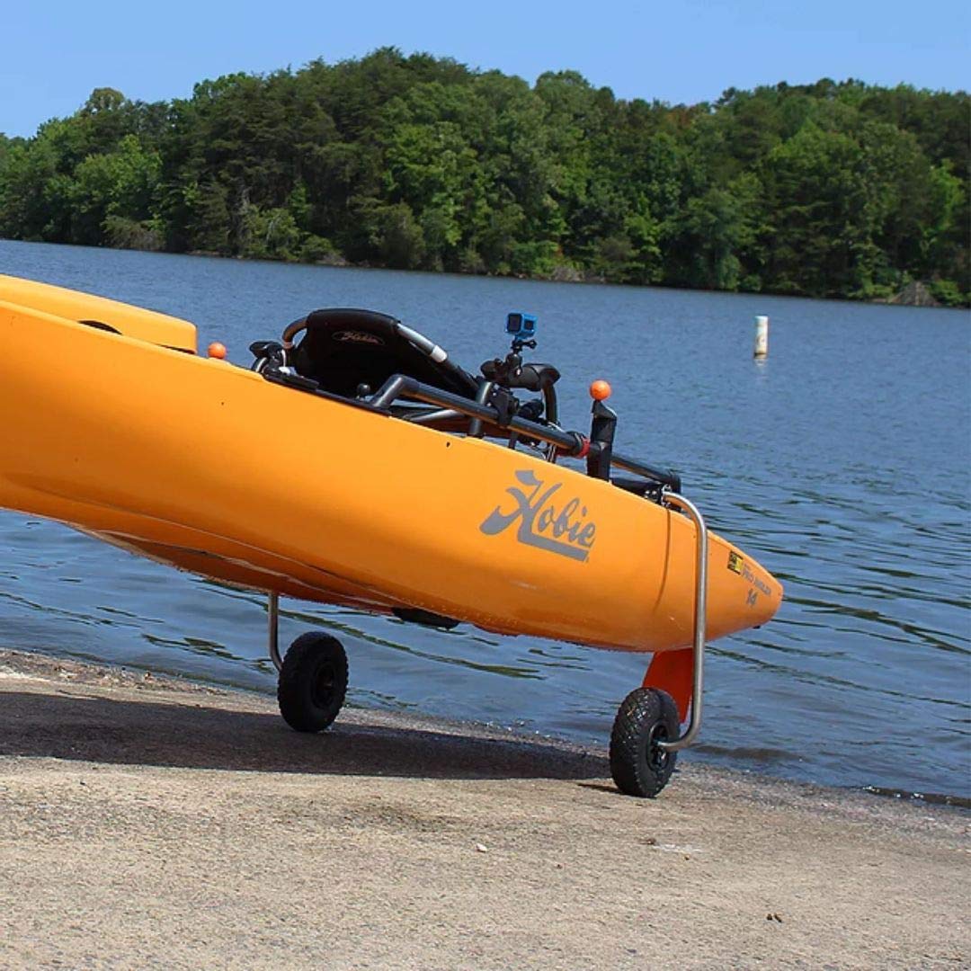 Boonedox Groovy Landing Gear Kayak Wheel System Hobie Pro Angler 2015+