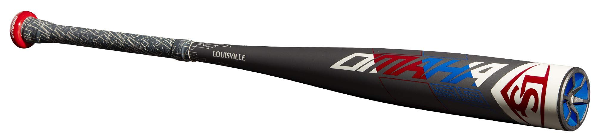 Louisville Slugger 2019 Omaha 519 (-10) 2 3/4" Senior League Baseball Bat, 28"/18 oz