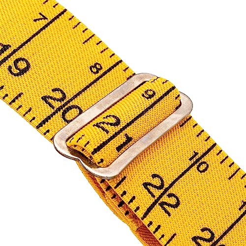 Bucket Boss - Liar’s Suspenders, Belts & Suspenders (61100), Yellow (Yardstick)