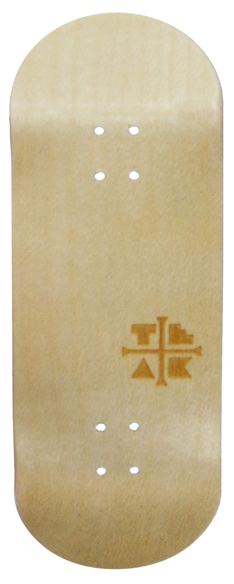 Teak Tuning Prolific Wooden Fingerboard Deck, The Classic - 34mm x 97mm - Handmade, Pro Shape & Size - Five Plies Wood Veneer - Includes Prolific Foam Tape