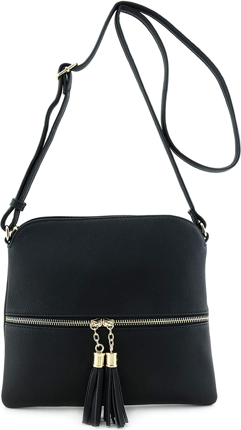 Janin Handbag Women's Crossbody Bag with Tassel