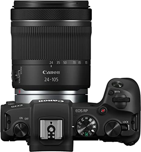 Canon EOS RP Mirrorless Camera with RF 24-105mm f/4-7.1 is STM Lens and 20 Essential Accessories for Content Creators