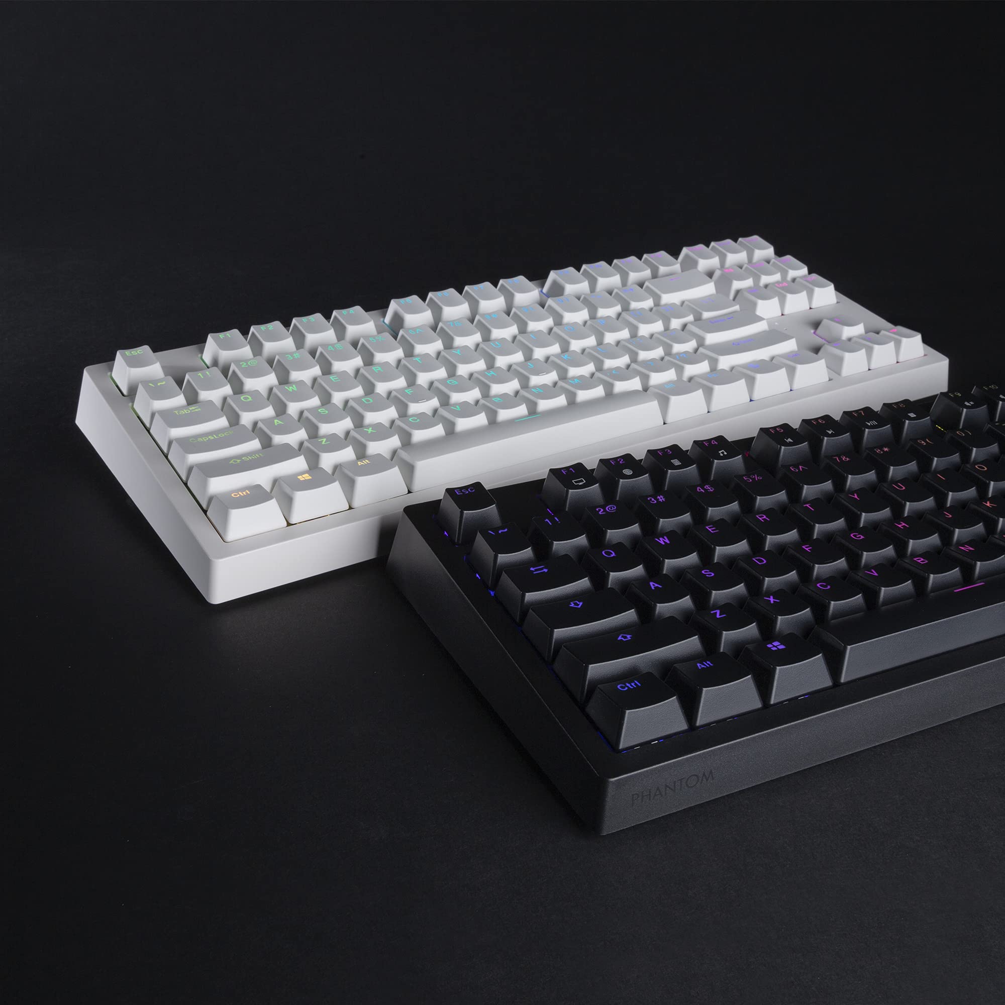 Tecware Phantom Shroud Classic Magnetic Keyboard Cover, for Phantom 87 and 104 Mechanical Keyboards (104 Keys Black)