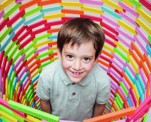 Tegu 120 Piece Perfect Blocks Building Set, Rainbow (Amazon Exclusive)