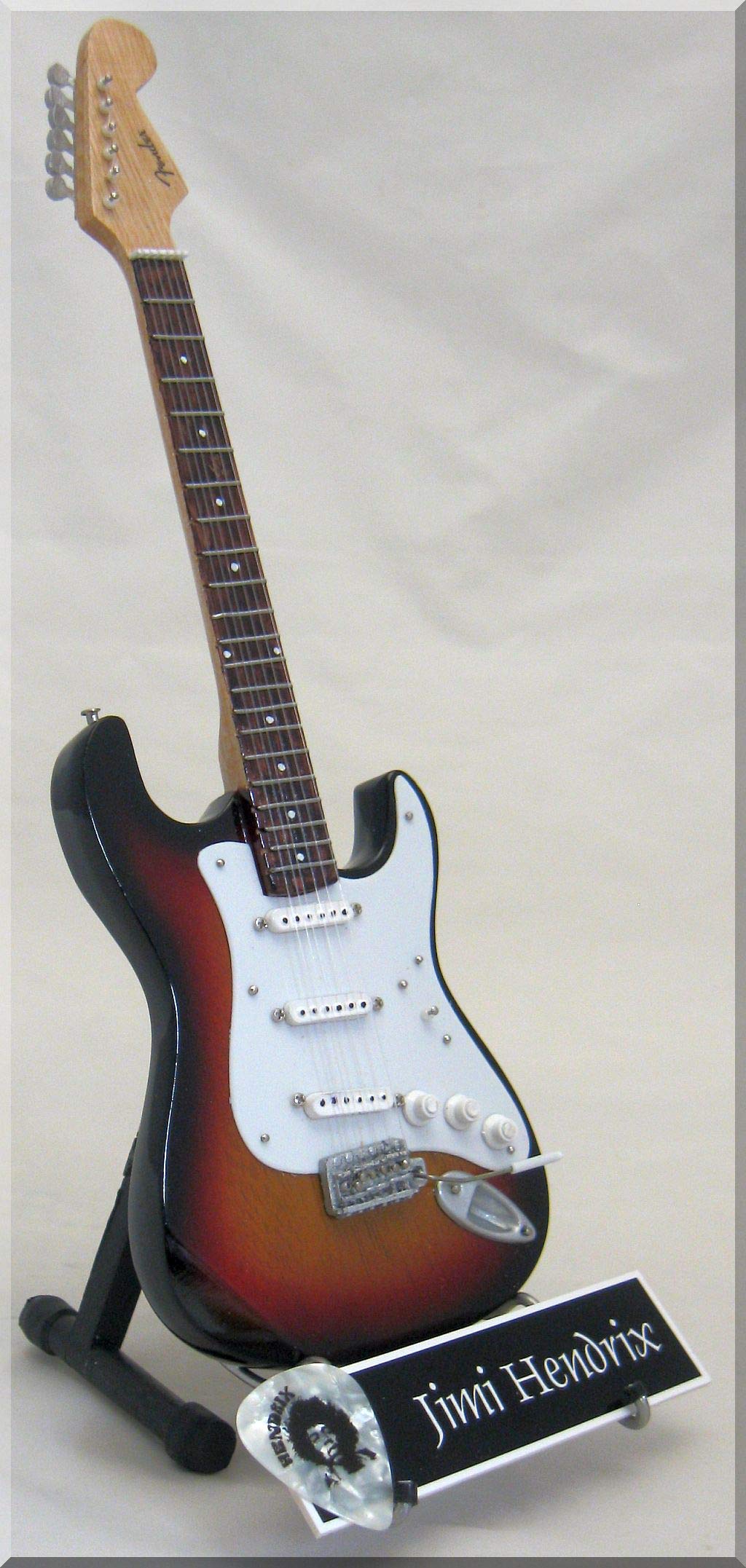 Miniature Guitar Replica w/Guitar Pick