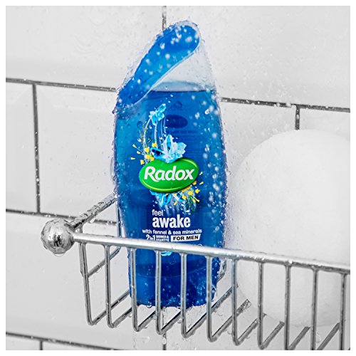 Radox Feel Awake Fragrance 2-in-1 Shower and Shampoo 250 ml - Pack of 6
