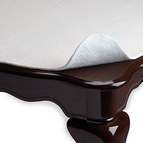 Yourtablecloth Deluxe Cushioned Heavy Duty Table Pad with Flannel Backing (52" X 90"Rectangle)