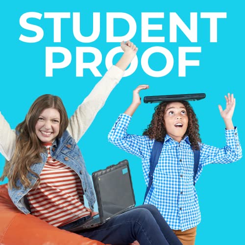 Gumdrop DropTech Case Fits Acer Chromebook Spin 511/R753T (2-in-1). Designed for K-12 Students, Teachers and Classrooms-Drop Tested, Rugged, Shockproof Bumpers for Reliable Device Protection – Black