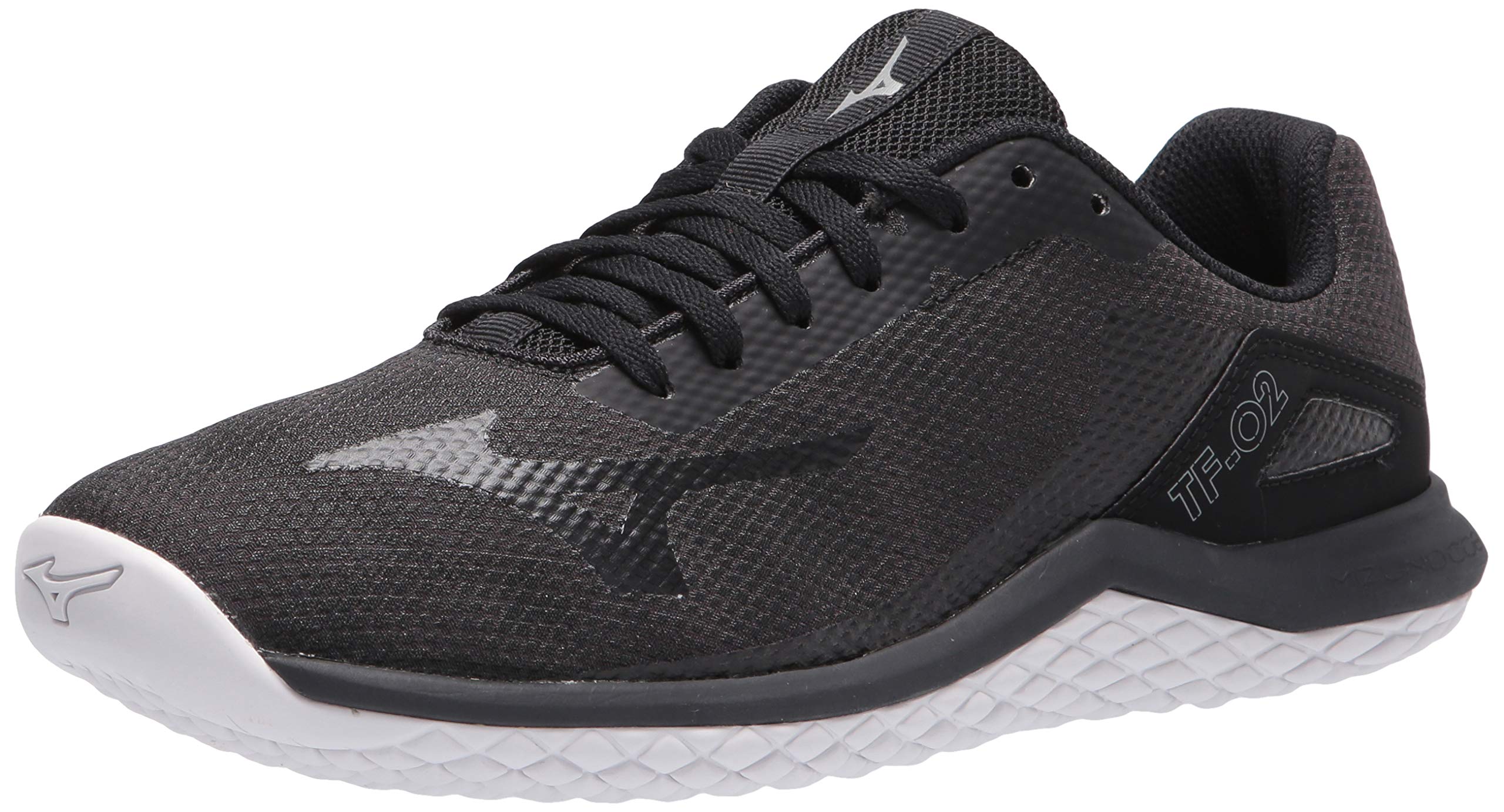 Mizuno Mens Tf-02 Cross Trainer, Black-grey, 9 US