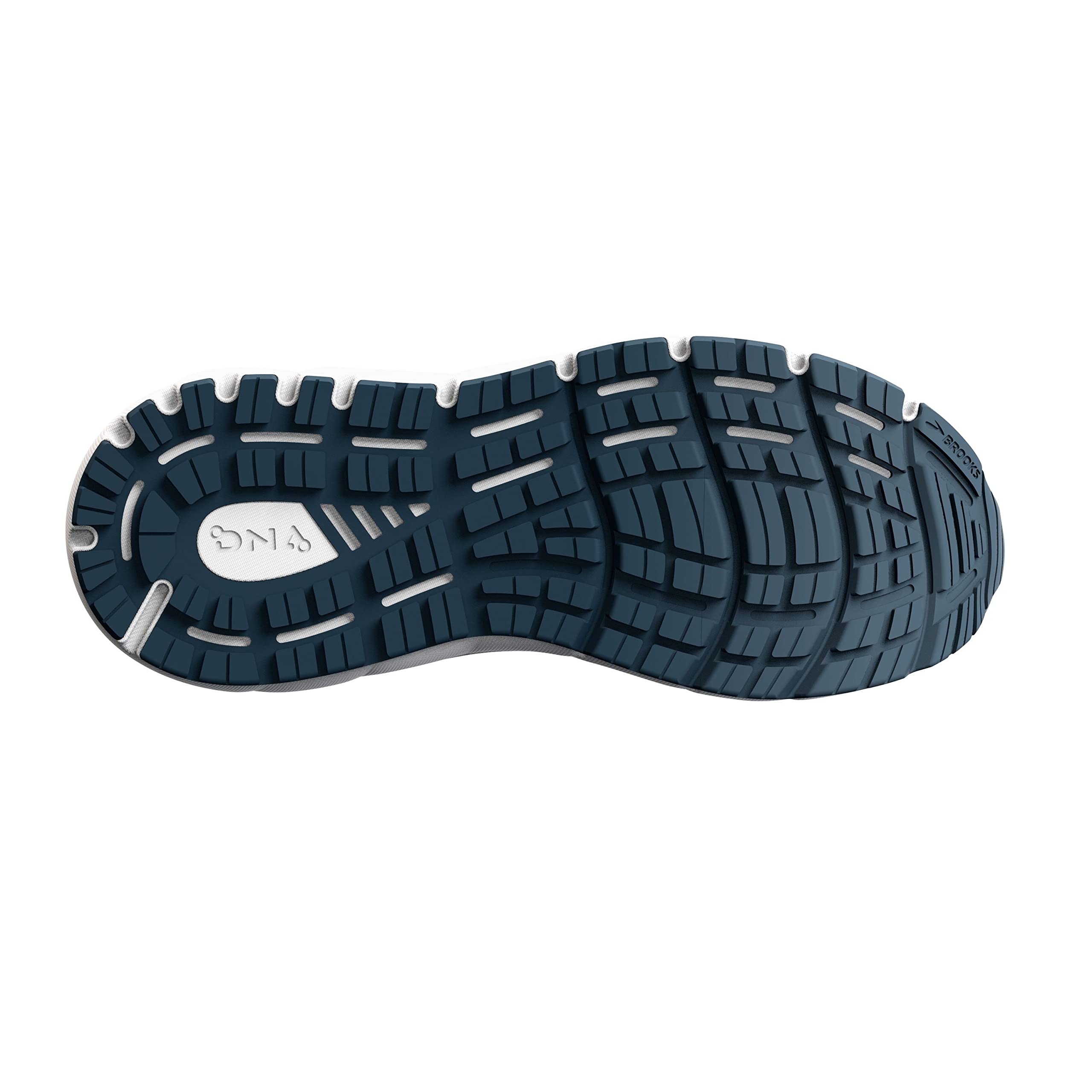 Brooks Women's Addiction GTS 15 Supportive Running Shoe - Grey/Navy/Aqua - 9 Narrow