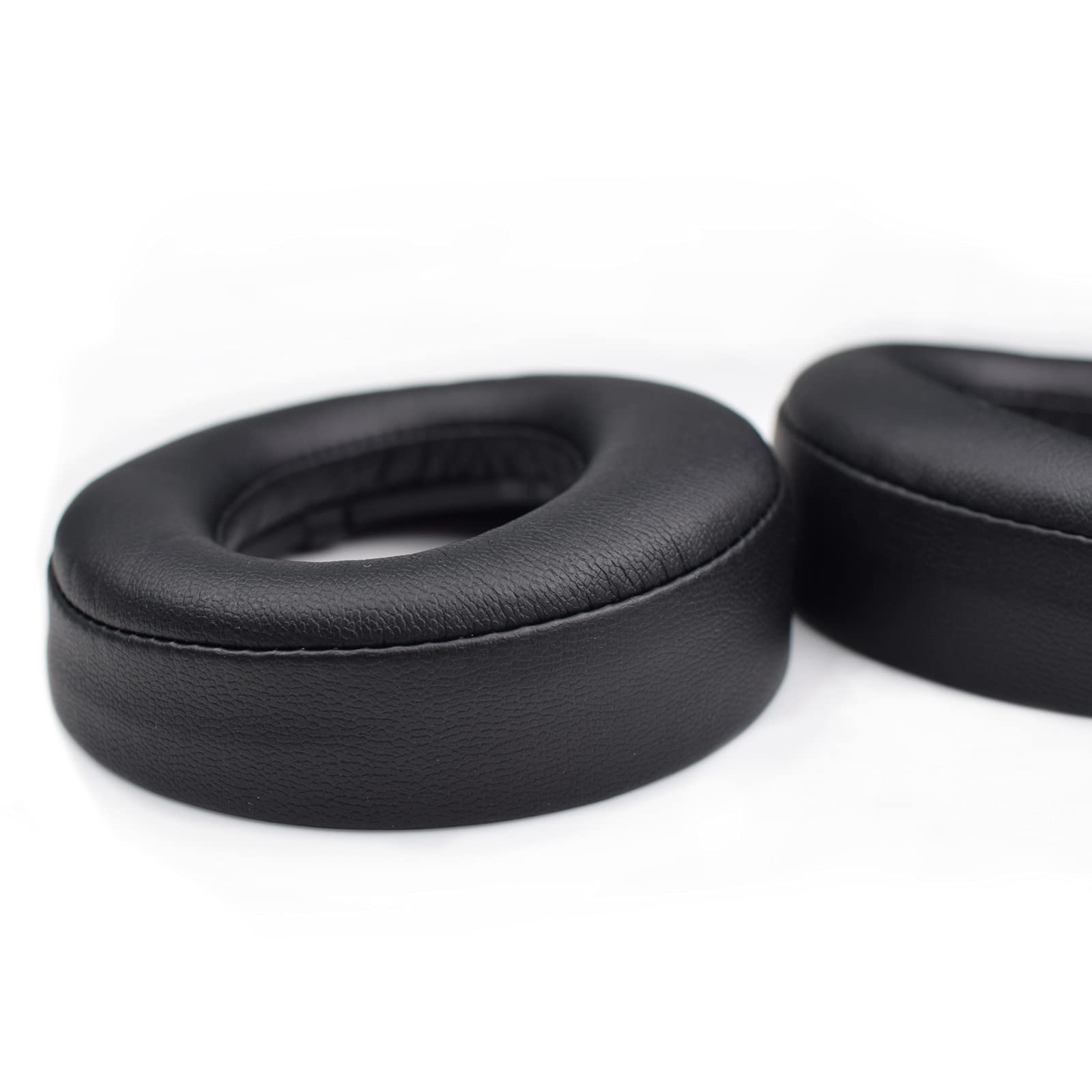 MOLGRIA Replacement Ear Pads, Earpads Cushion Cover for Sony PS3 PS4 Gold Wireless Playstation 3 Playstation 4 Headset 2018 Version CECHYA-0080 Stereo 7.1 Virtual Surround Headset(Black)