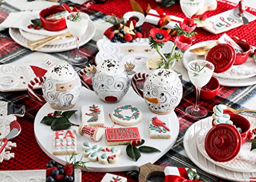 Mud Pie Stoneware Christmas Serving Platter