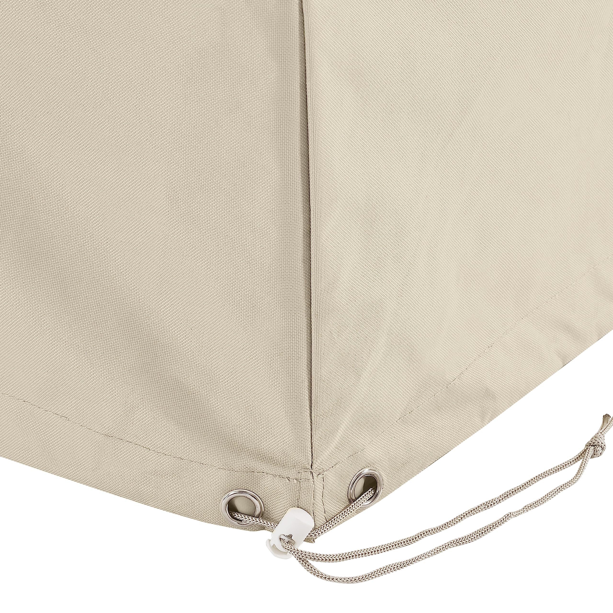 Crosley Furniture Patio Furniture Covers, Waterproof 4-Piece Cover Set for Outdoor Chairs, Sofa, Table, Tan