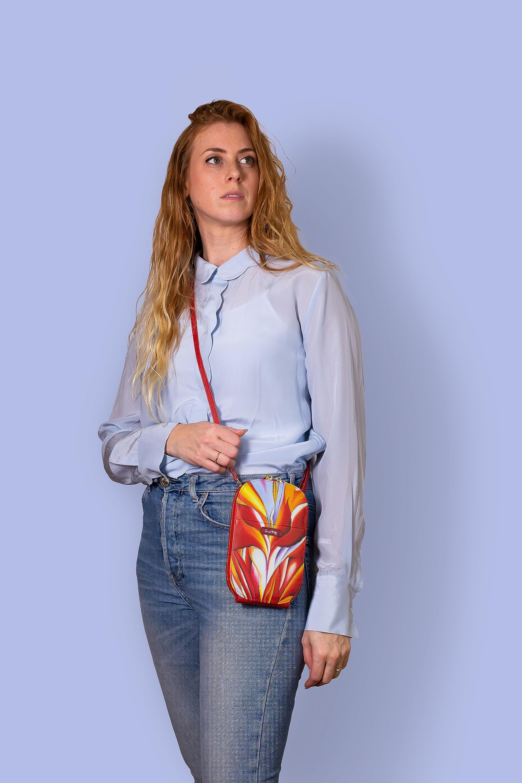 Monarque Crossbody, Signature Artists (Laurel Burch Fantasticats)
