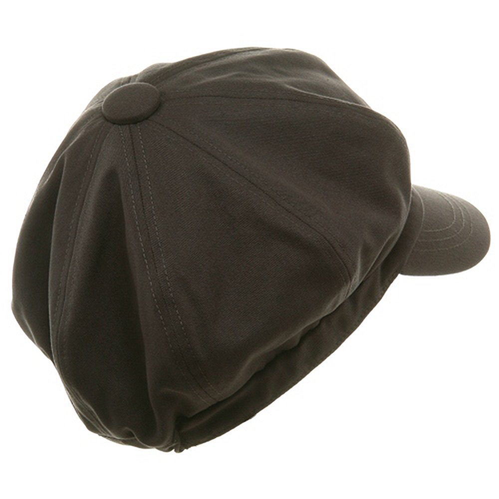 Big Size Cotton Newsboy Hat for Big Head- Denim OSFM