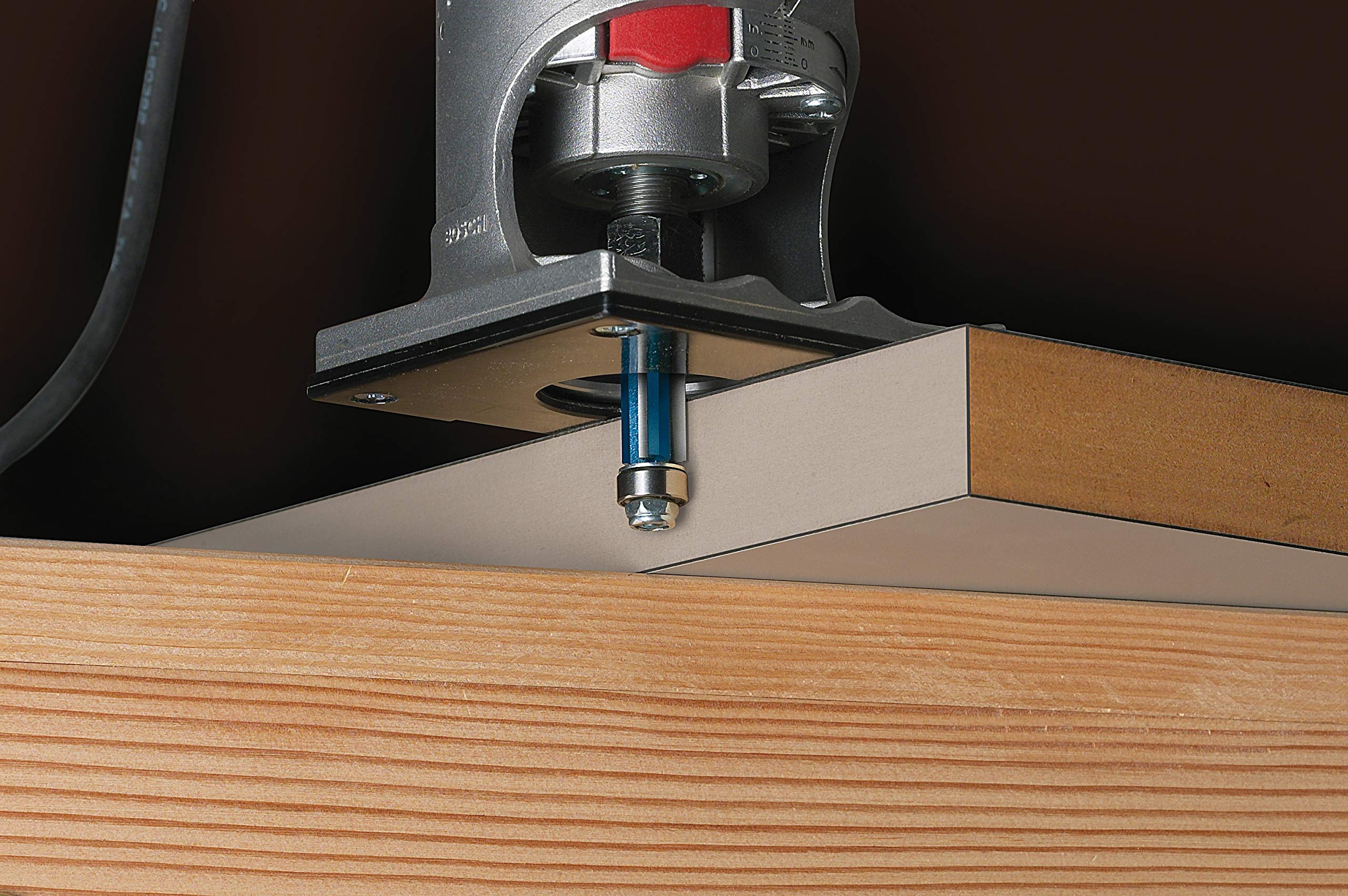 Bosch 85438M 25 degree x 7/16 In. Carbide-Tipped 2-Flute Bevel Trim Bit