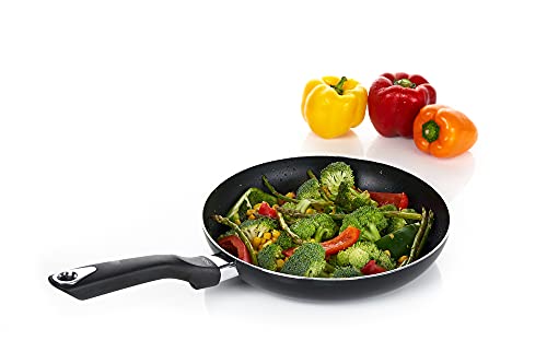 IMUSA USA Black 10" Nonstick Bistro Saute Pan