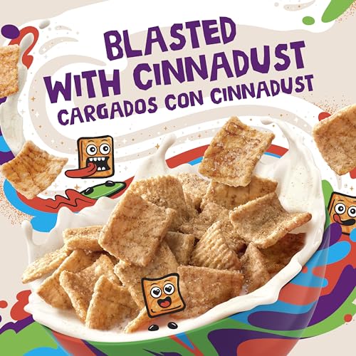 Cinnamon Toast Crunch Breakfast Cereal, Crispy Cinnamon Cereal, Mega Size, 29.1 oz Cereal Box