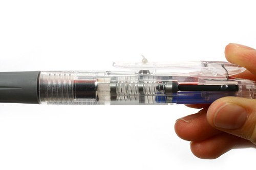 Zebra Sarasa 3 Color Gel Ink Multi Pen - 0.5 mm - Clear Body