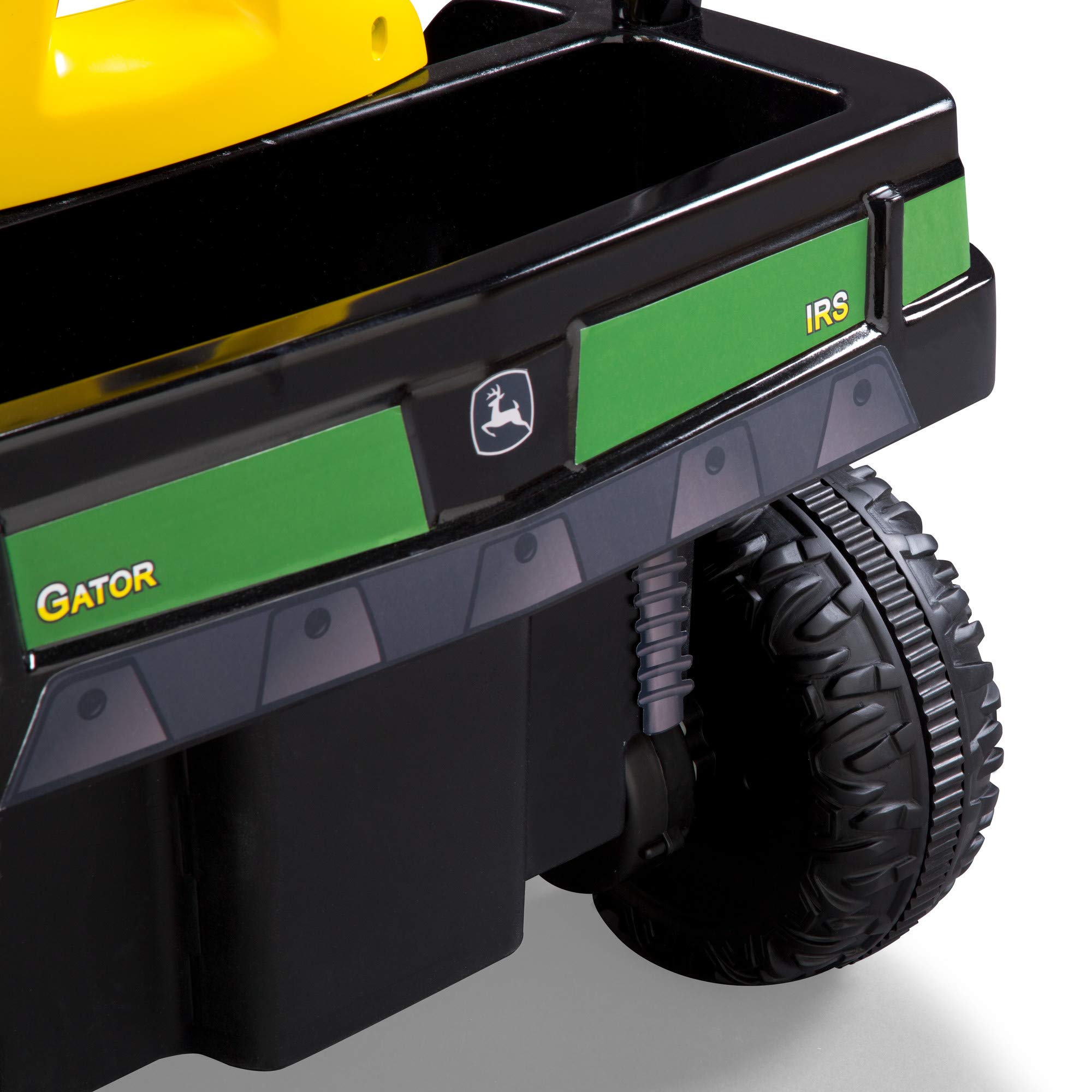 John Deere Ride On Toys Gator with Detachable Water Squirter, Rechargeable Car for Kids Aged 3 Years and Up, Green