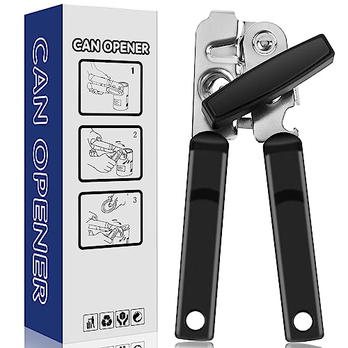 Can Opener Professional Stainless Steel Manual Food-safe Good Grips with Built-in Bottle Opener