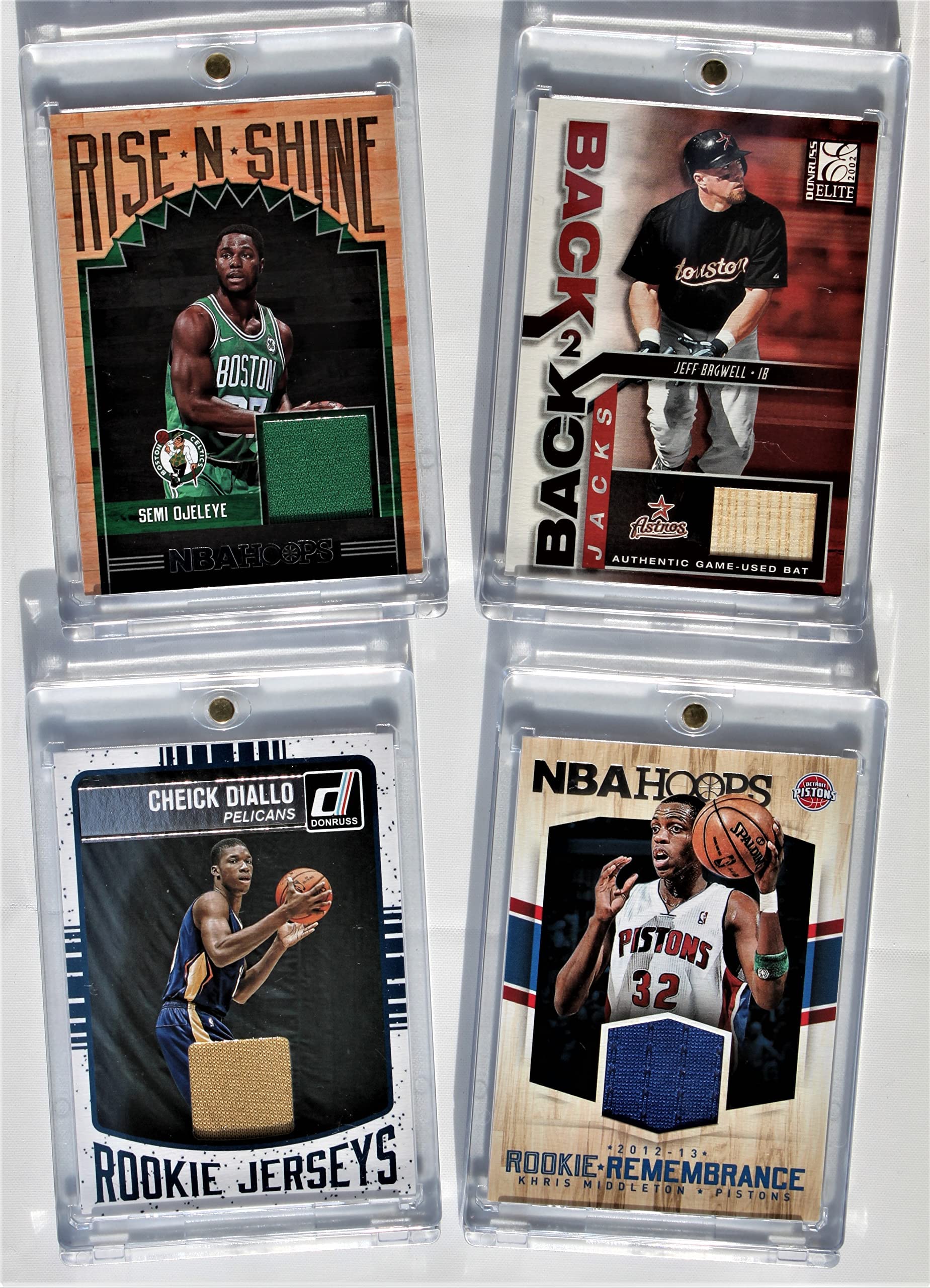 UVBLOC One Touch Card Holder 130pt Magnetic Baseball Jersey Patch Pro Protectors Sleeves Cases for Trading Football Sports Cards