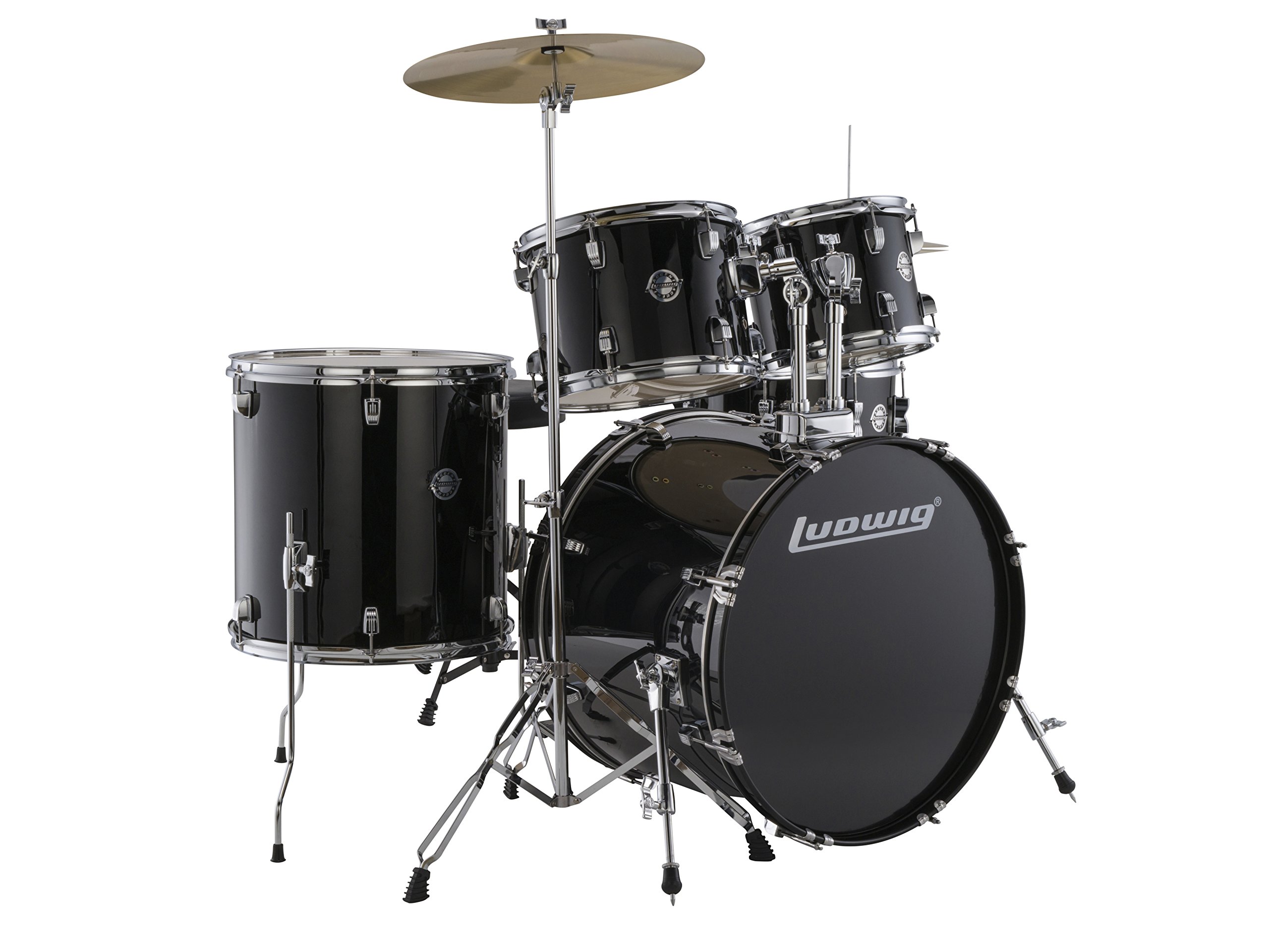 Ludwig Accent Series Drive Drum Set (Black)