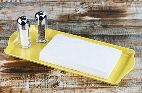 Calypso Basics, Sandwich Melamine Tidbit Tray, Lemon