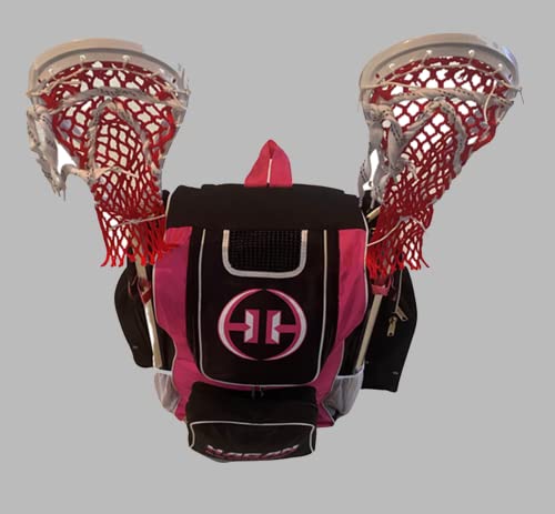 Hagan H-3.0 Multi-Sport Backpack Bag, Hockey, Baseball, Softball, lacrosse, field hockey - Large (Black)