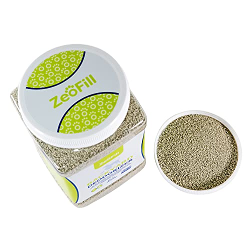 Zeofill Backyard Deodorizer β Eliminates Pet Urine Odors on Potty Patches, Artificial Turf, Grass, Lawns, Patios, Concrete & Playgrounds | Dog, Cat Litter Box Odor Eliminator & Freshener | 8 lbs.