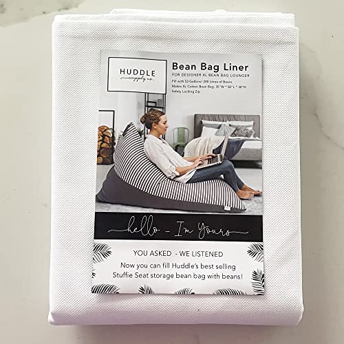 Huddle Supply Co Bean Bag Liner Designer Stuffie Seat Bean Bag Cover