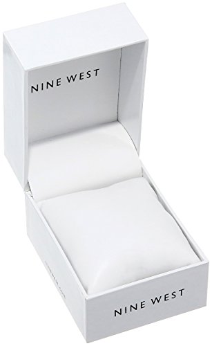 Nine West Women's Japanese Quartz Dress Watch with Metal Strap, Rose Gold, 14 (Model: NW/2098PKRG)