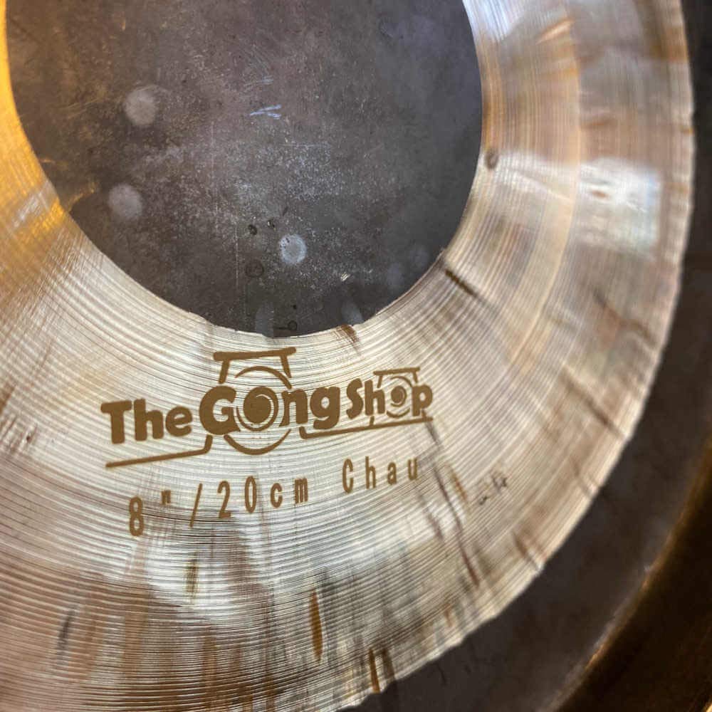 The Gong Shop 10” Chau Gong - Includes Gong Mallet & Hanging String/Authentic Chinese Chau Gong/Shimmering Wash/Focused Tone/Hand Selected For Quality/Great for Sound Healing, Home, or Office