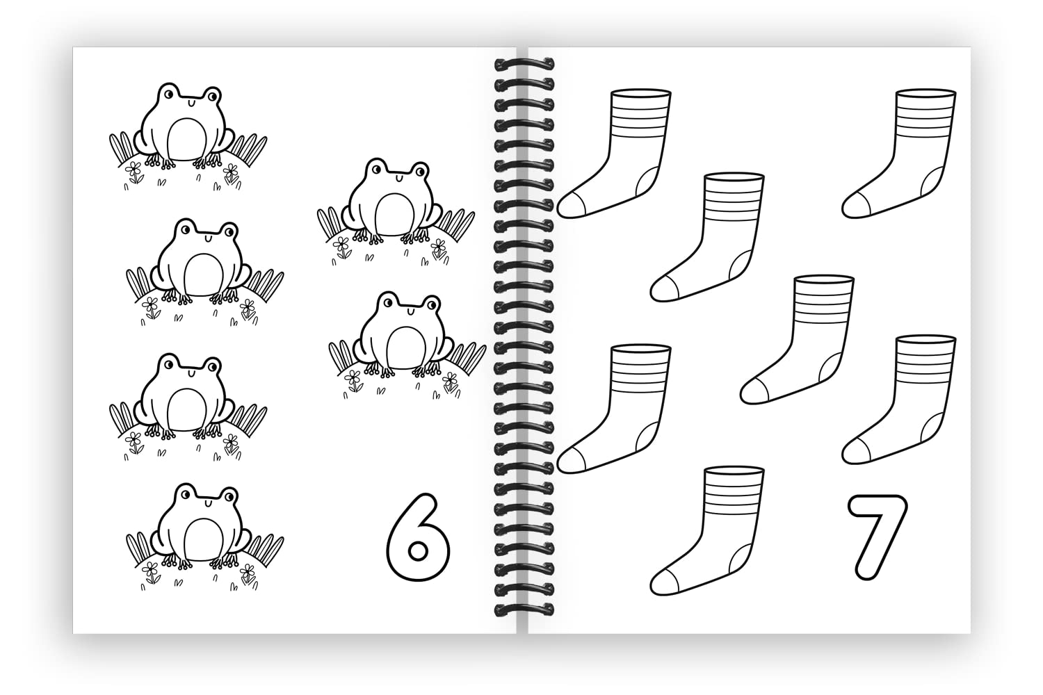 My First Toddler Coloring Book: Fun with Numbers, Letters, Shapes, Colors, and Animals! (Kids coloring activity books)